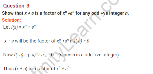 (Polynomials Class 9 Extra Questions) Notes Maths Chapter 2