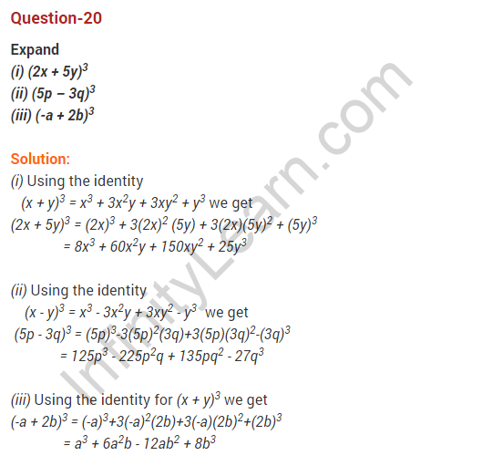 (Polynomials Class 9 Extra Questions) Notes Maths Chapter 2