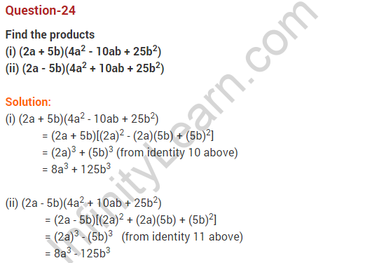 (Polynomials Class 9 Extra Questions) Notes Maths Chapter 2