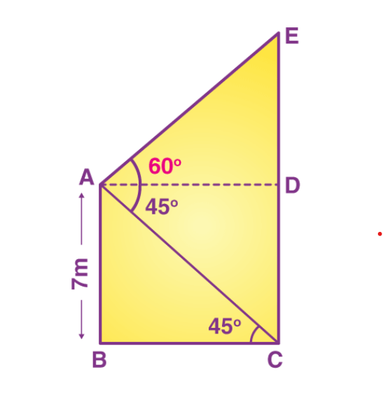 Important Questions Class 10 Maths Chapter 9 Applications of Trigonometry