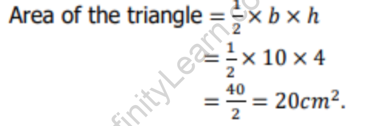 Triangle Formula - Infinity Learn by Sri Chaitanya