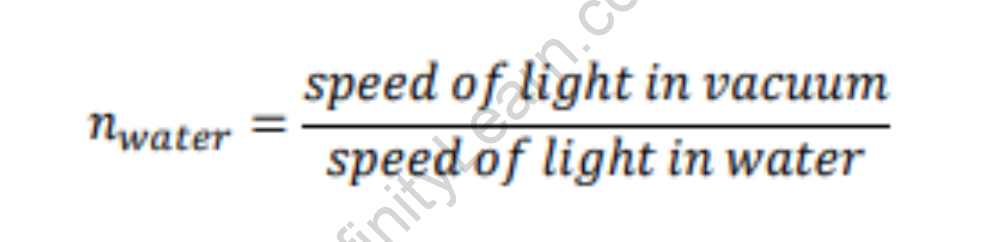 Refractive Index Formula Definition Solved Examples And Faqs