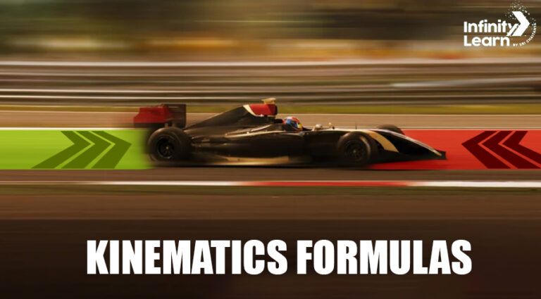 Kinematics Formulas - Definition, Derivation and Solved Examples