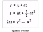 Kinematics Formulas - Definition, Derivation and Solved Examples