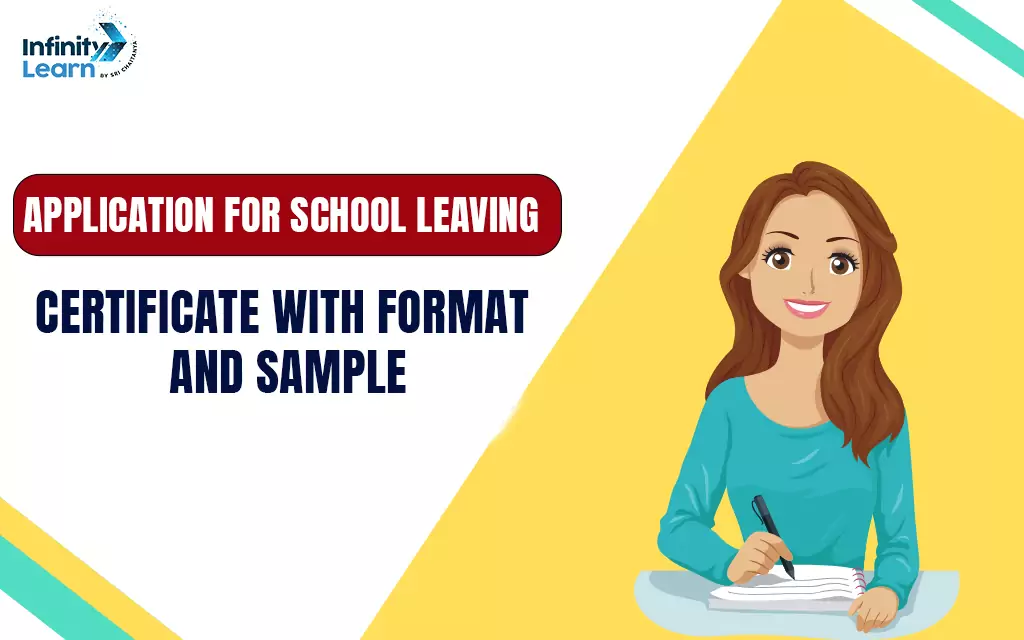 Application for School Leaving Certificate Format and Samples in English