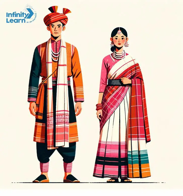 Manipuri Traditional Dress Male and Female