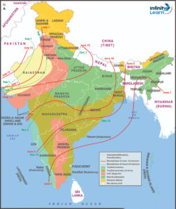 Climate Map of India: Types, Zones and Factors Affecting Climate of India