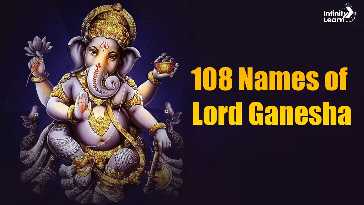 108 Names of Lord Ganesha in English with Meaning