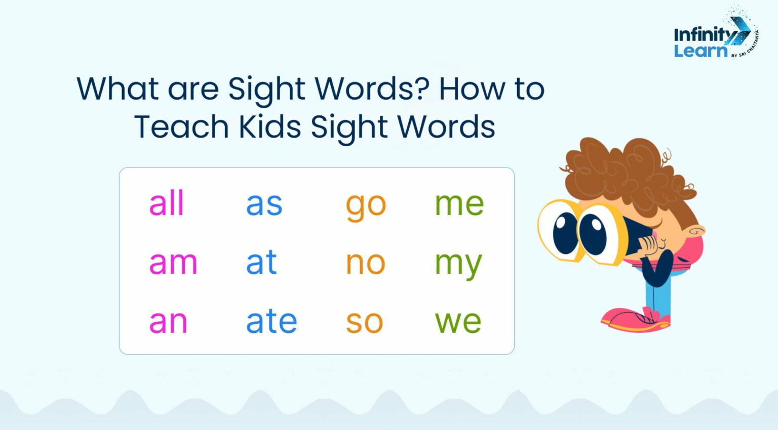 What are Sight Words? How to Teach Kids Sight Words