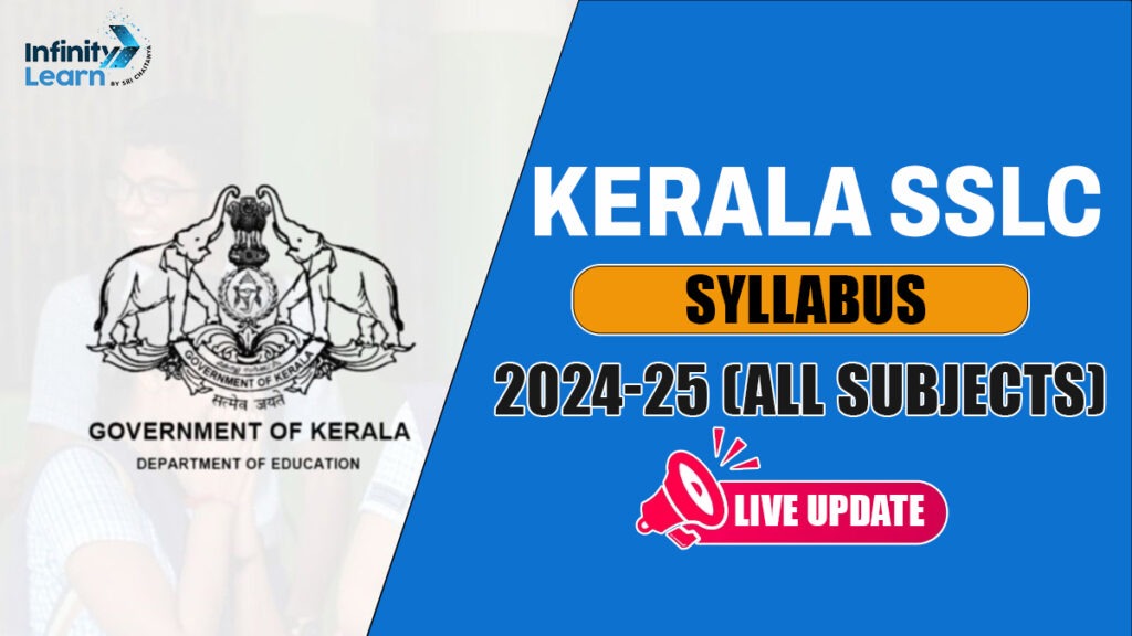 Kerala SSLC Syllabus 2024-25 for All Subjects