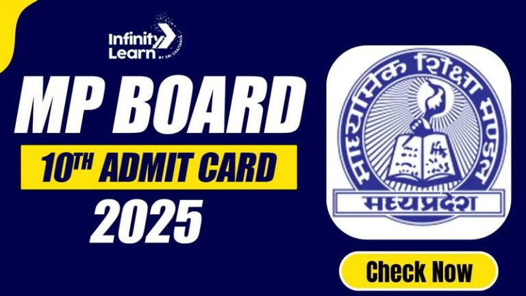 MP Board 10th Admit Card 2025 - Check MPBSE 10th Admit Card Download Link