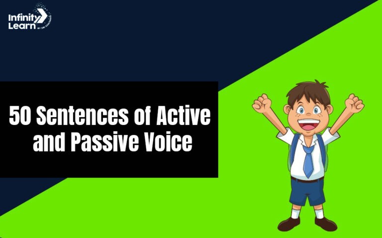 50 Sentences of Active and Passive Voice with Exercise Questions
