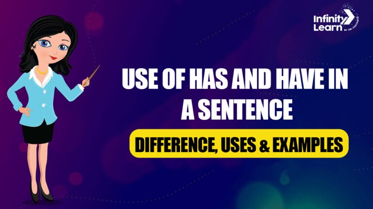Use of Has and Have in a Sentence | English Grammar Rules, Difference
