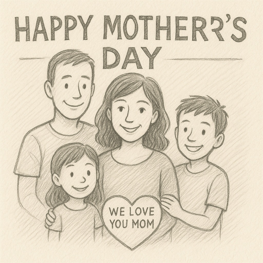 10 Easy Mother’s Day Drawing Ideas for Kids and Students