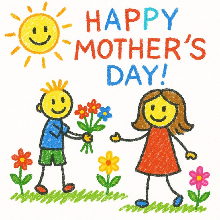 10 Easy Mother’s Day Drawing Ideas for Kids and Students