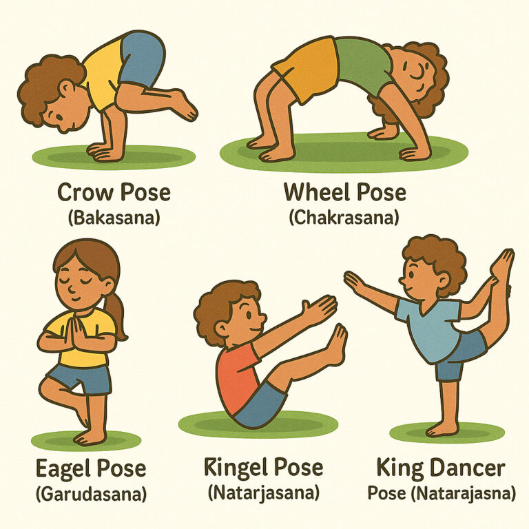 15 Easy and Fun Yoga Poses for Kids to Boost Flexibility & Focus