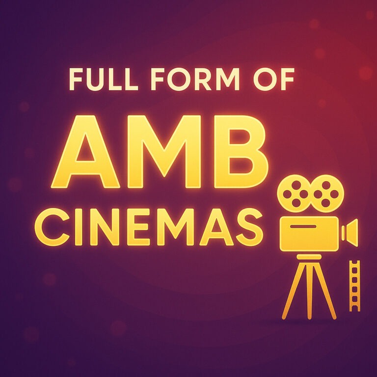 AMB Cinemas Full Form - History, Features, Location, Future Plans and ...